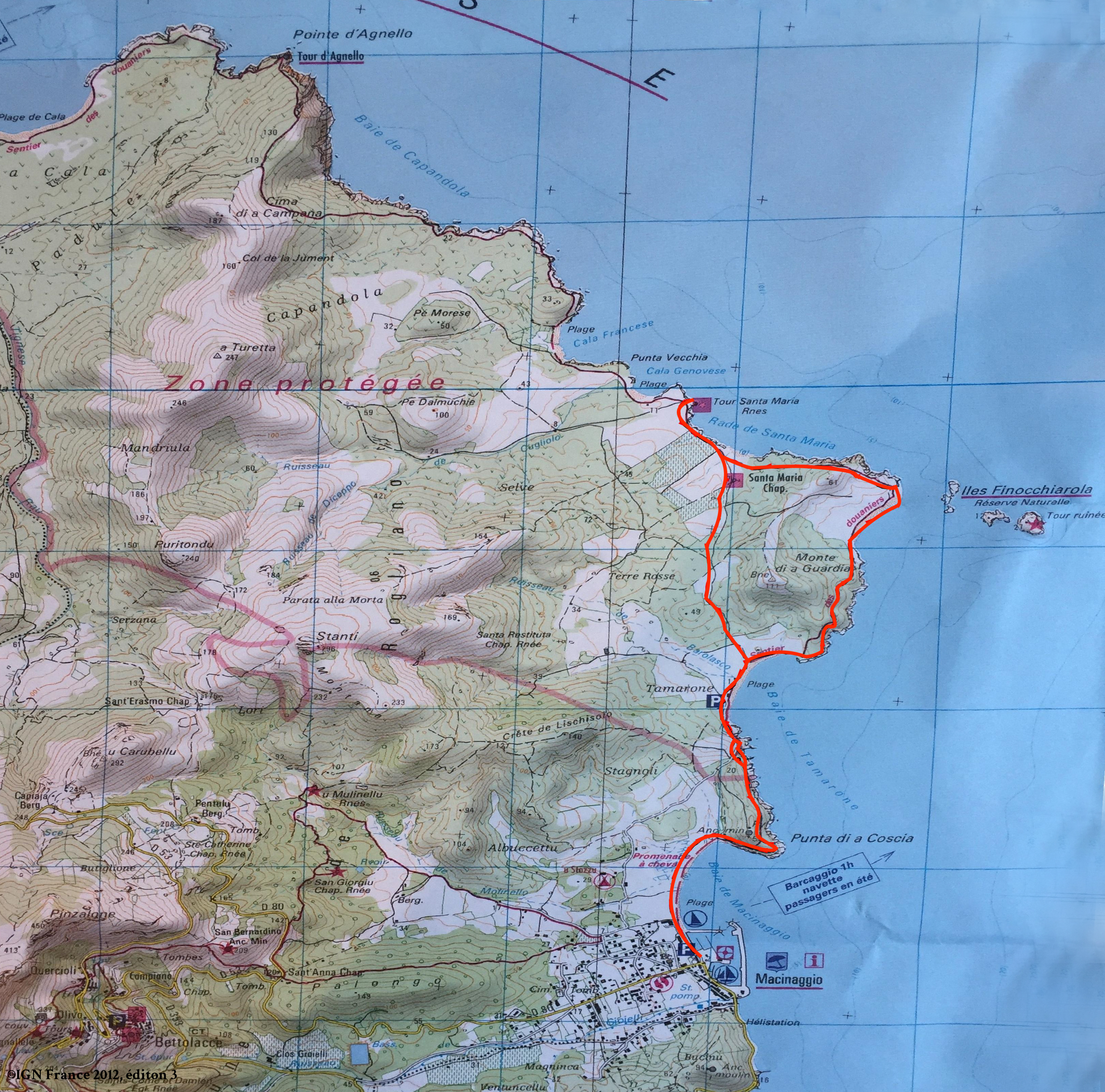 Sentier des douaniers - Corse - 4061amrs